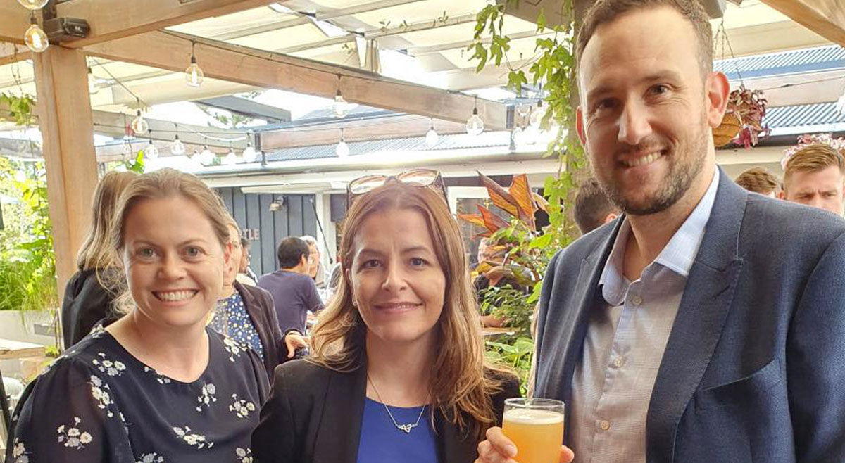 Next Gen catchup at Fantail & Turtle - North Harbour Club